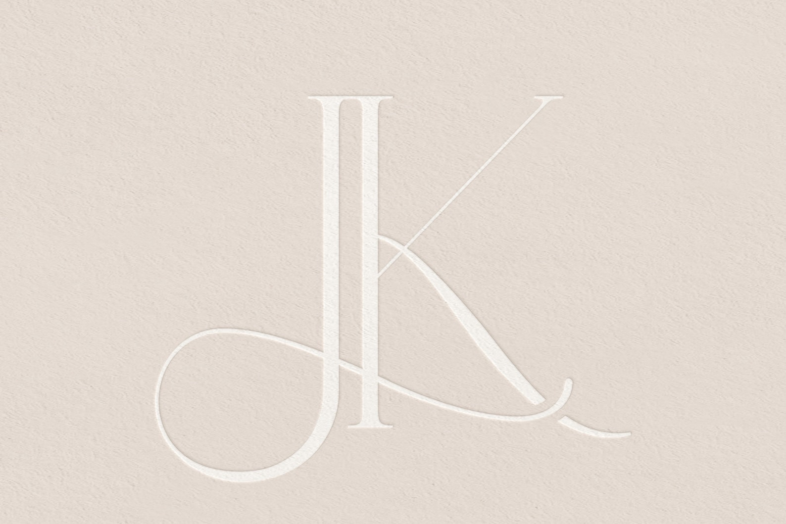 JK | Contemporary Wedding Monogram, Modern Monogram, Wedding Initials ...