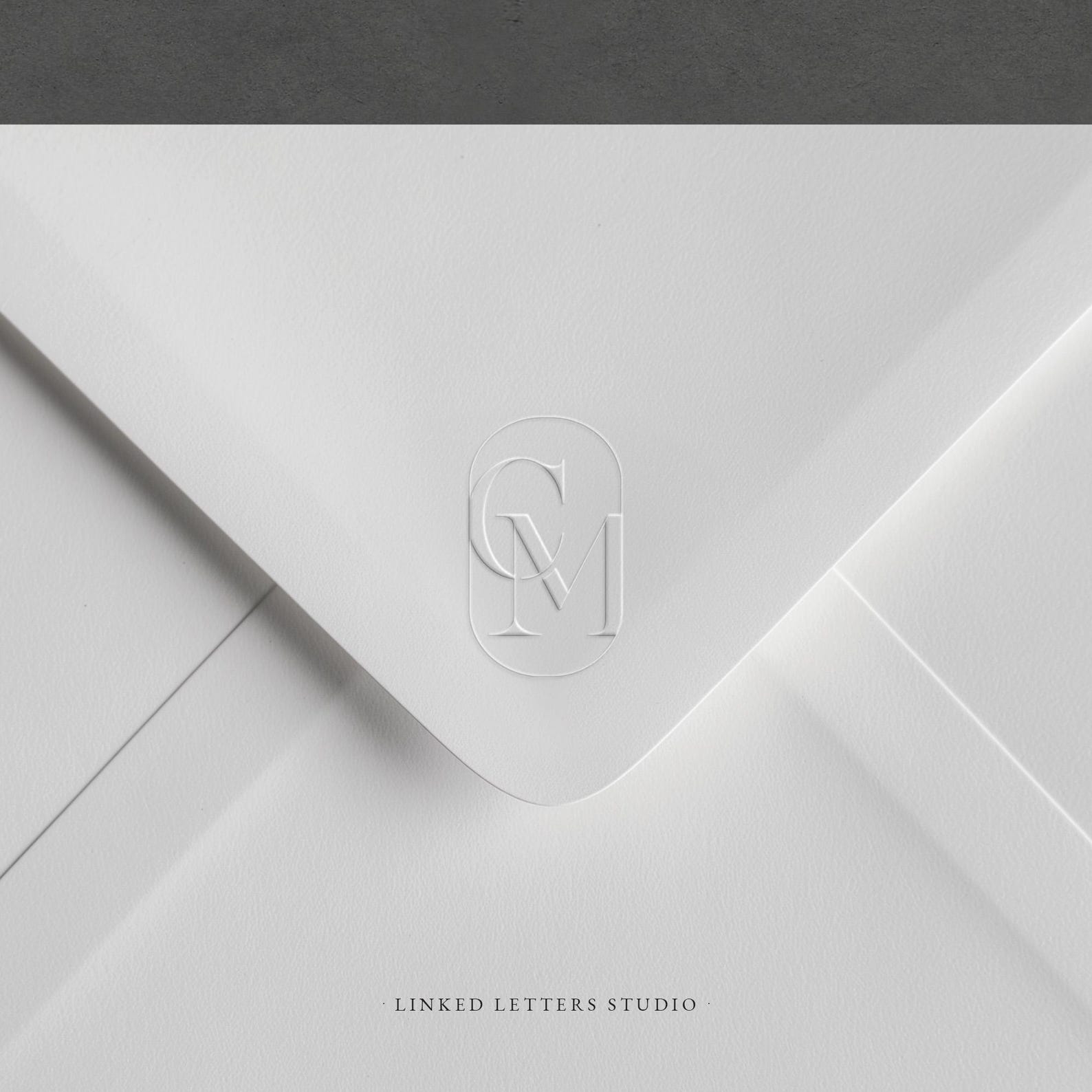 Amor - Semi Custom Wedding Monogram, Modern Monogram, Wedding Initials ...