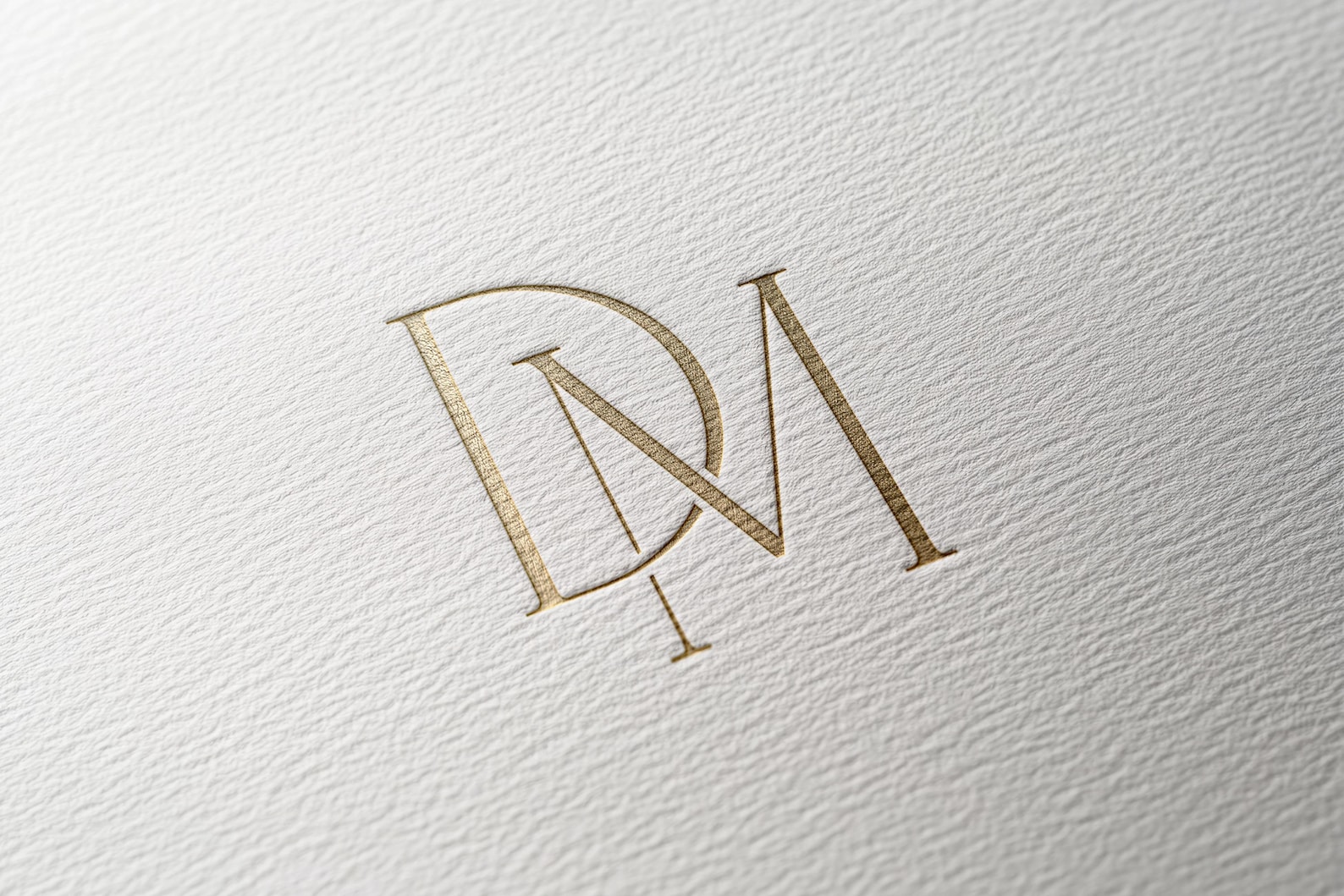 DM | Contemporary Wedding Monogram, Modern Monogram, Wedding Initials ...
