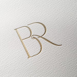 BR | Contemporary Wedding Monogram, Modern Monogram, Wedding Initials ...