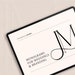 Contemporary Wedding Monogram, Modern Monogram, Wedding Initials ...