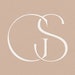 GS | Contemporary Wedding Monogram, Modern Monogram, Wedding Initials ...