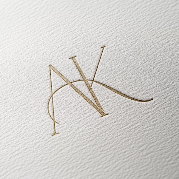 Ak Monogram Wedding - Etsy