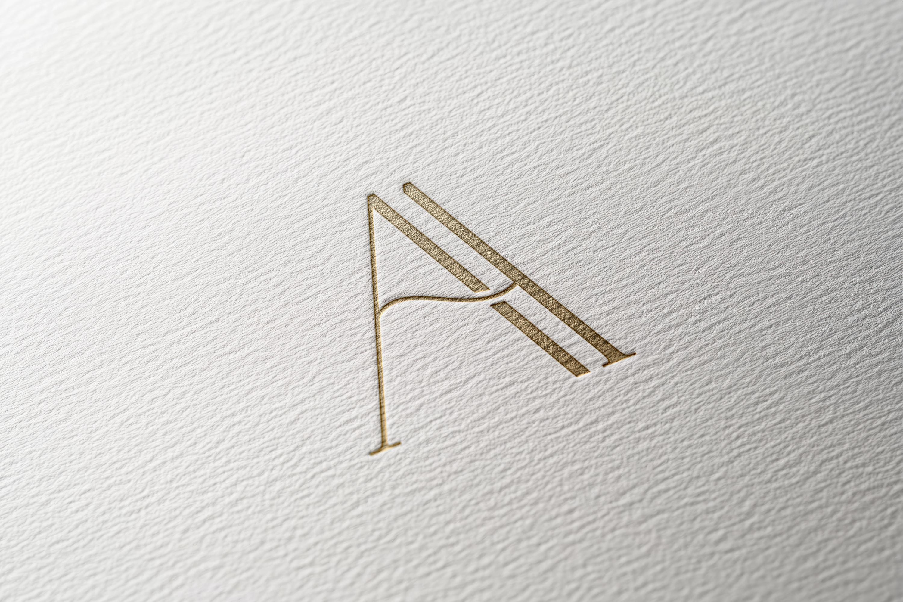 AA | Contemporary Wedding Monogram, Modern Monogram, Wedding Initials ...