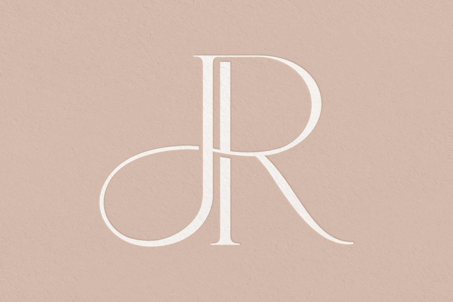 JR | Contemporary Wedding Monogram, Modern Monogram, Wedding Initials ...