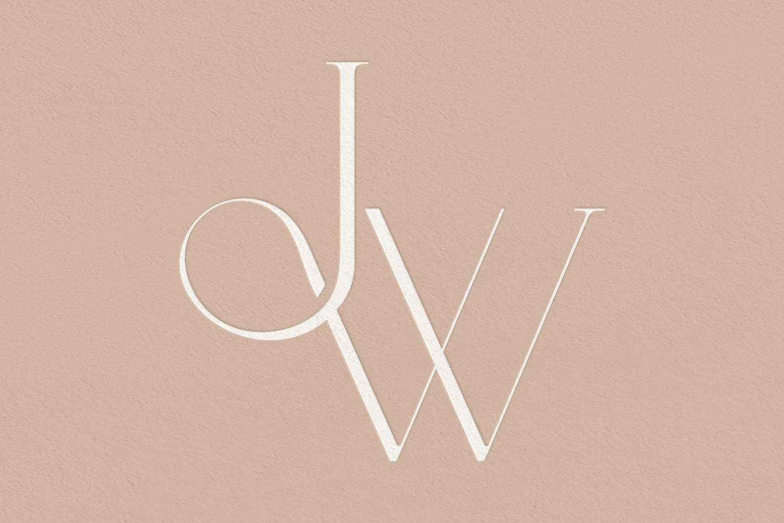 JW | Contemporary Wedding Monogram, Modern Monogram, Wedding Initials ...