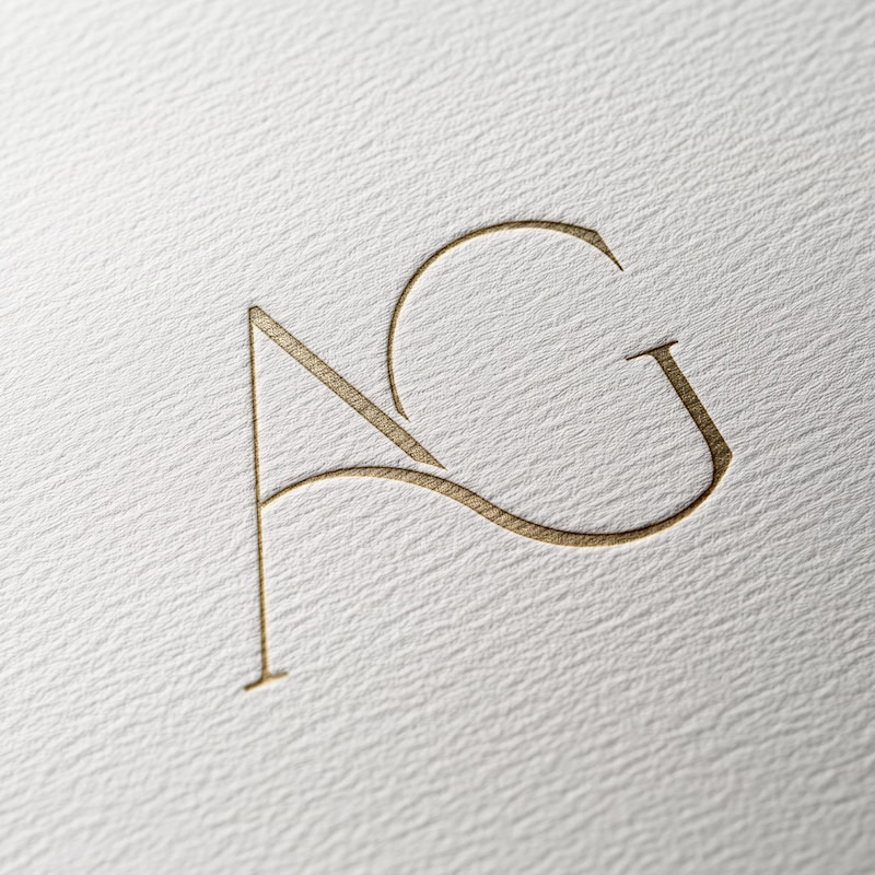 Ag monogram - Etsy México