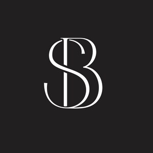 Contemporary Wedding Monogram, Modern Monogram, Wedding Initials ...