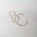 BC | Contemporary Wedding Monogram, Modern Monogram, Wedding Initials ...