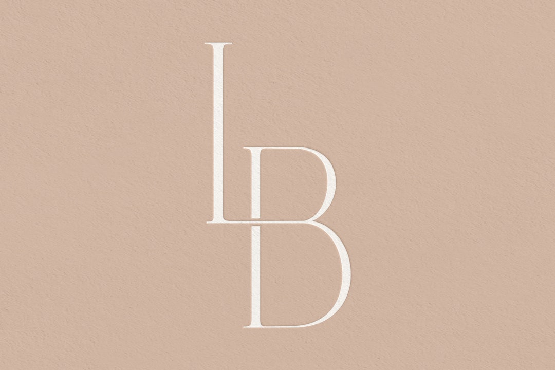LB Contemporary Wedding Monogram, Modern Monogram, Wedding Initials ...
