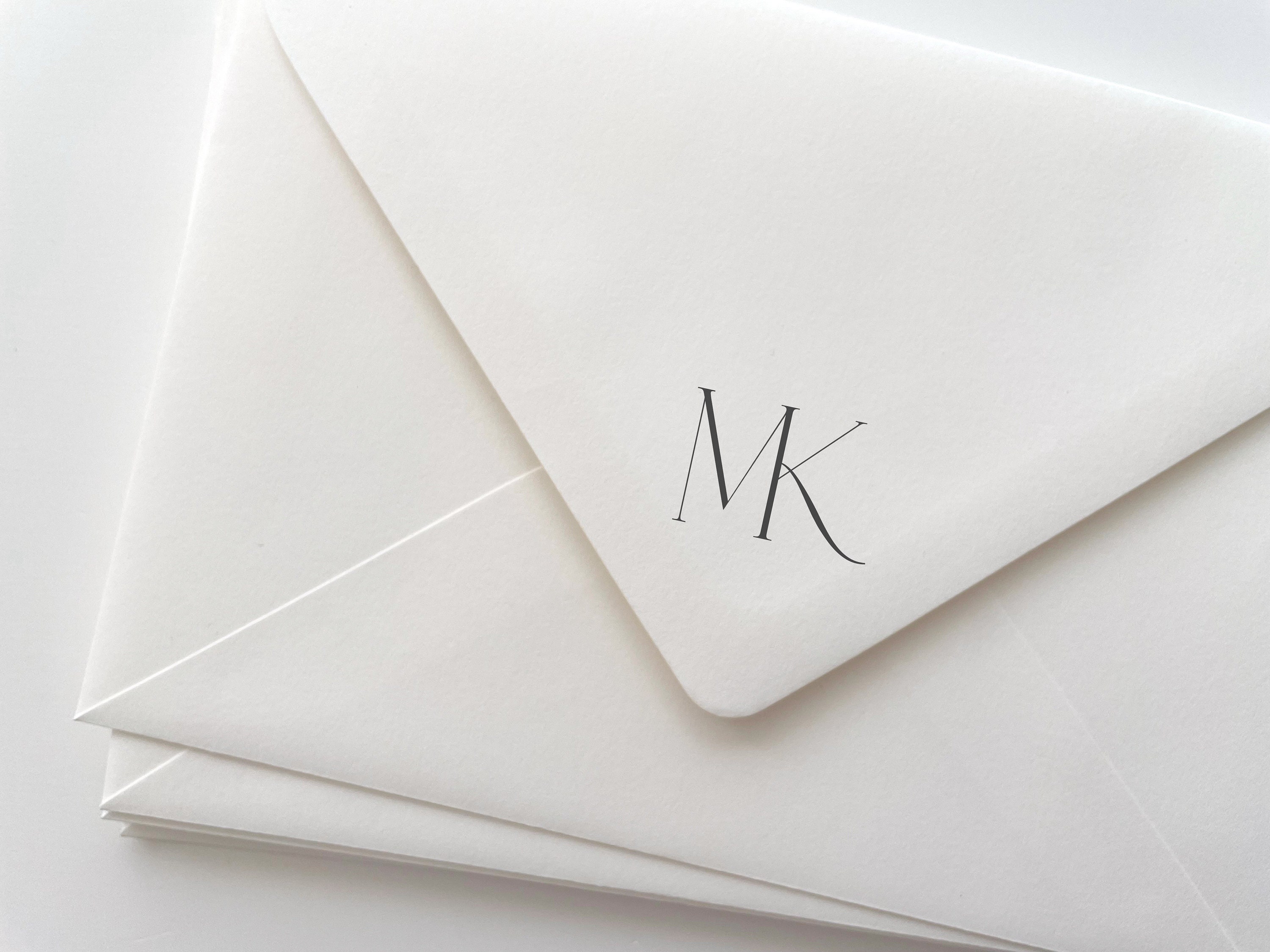 Contemporary Wedding Monogram, Modern Monogram, Wedding Initials ...