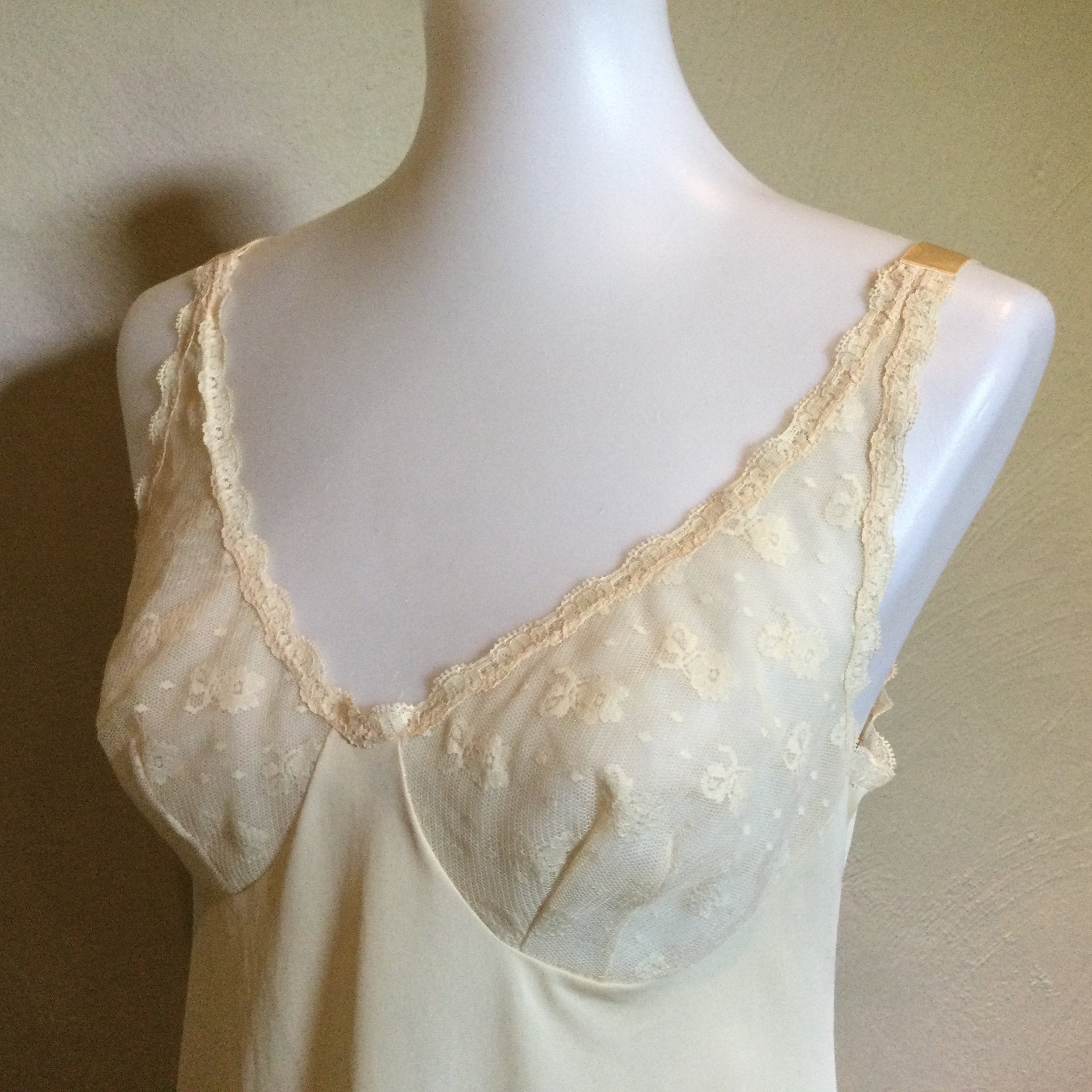 Vanity Fair Nude Lace Slip Nude Vanity Fair Nylon Full Etsy