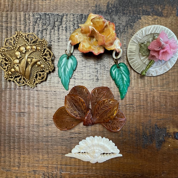 Celluloid Pin - Etsy