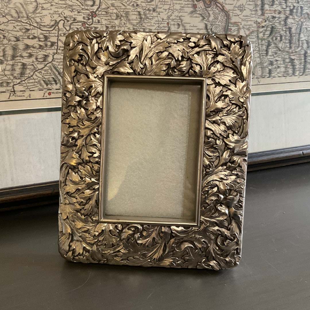 Silver Leaf Photo Frame Terragrafics / Terragrafics Silver Tone Leaf ...