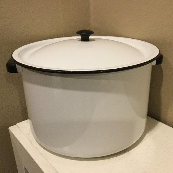 White Enamelware - Etsy