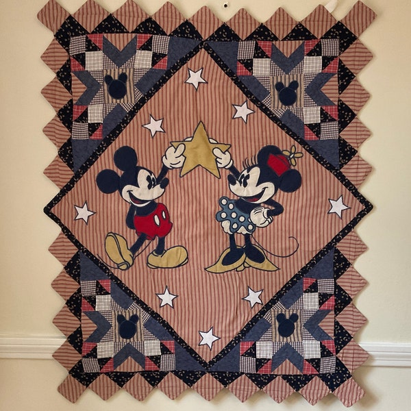 Mickey Quilt Pattern - Etsy