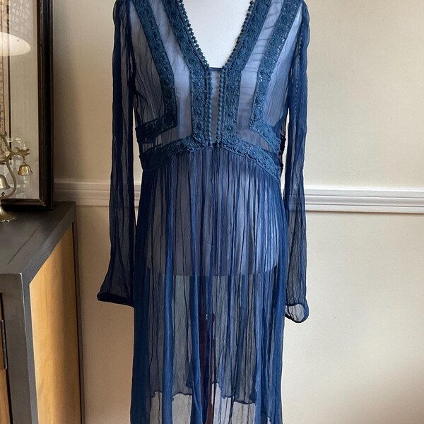 Sheer Overlay Top - Etsy