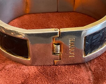 Vintage Loewe Bracelet Silver Tone Cuff Style 6.5” / Loewe Vintage Loewe Bracelet Silver Tone Cuff Style 6.5” / Loewe