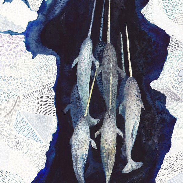 Narwhal Print - Etsy