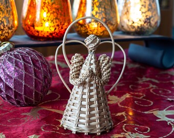 Lovely Angel Wicker Weaved - Etsy