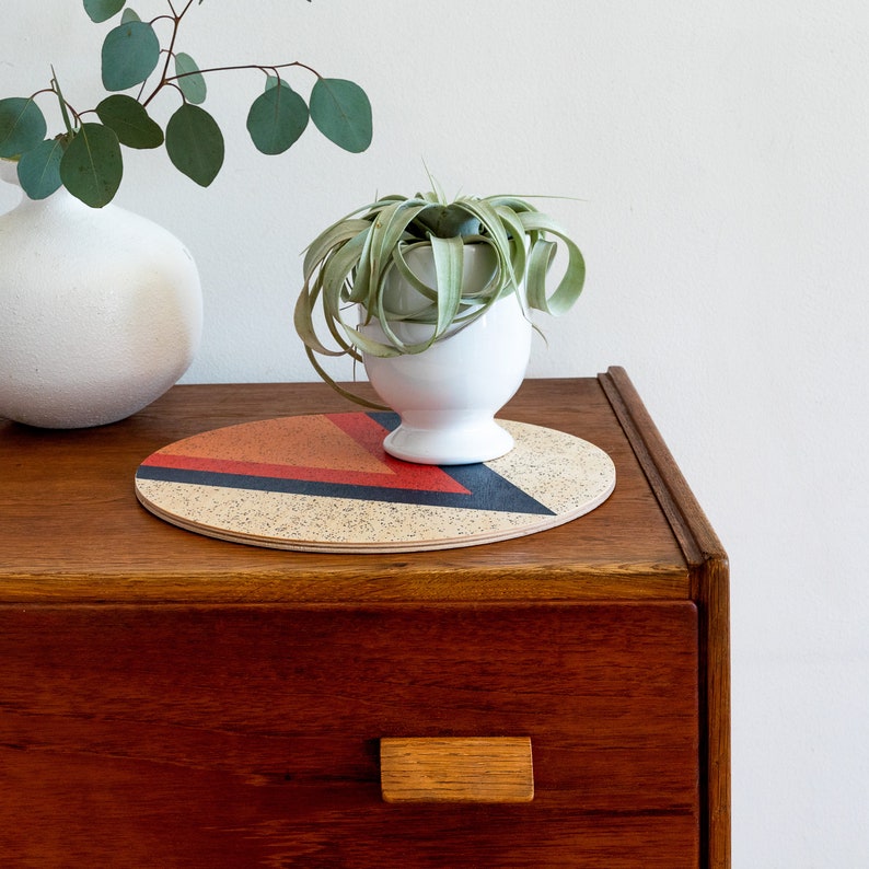 Modern Trivet Centerpiece / Desk Coaster / Large Coaster / - Etsy UK