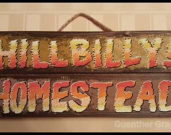 Hillbilly sign | Etsy