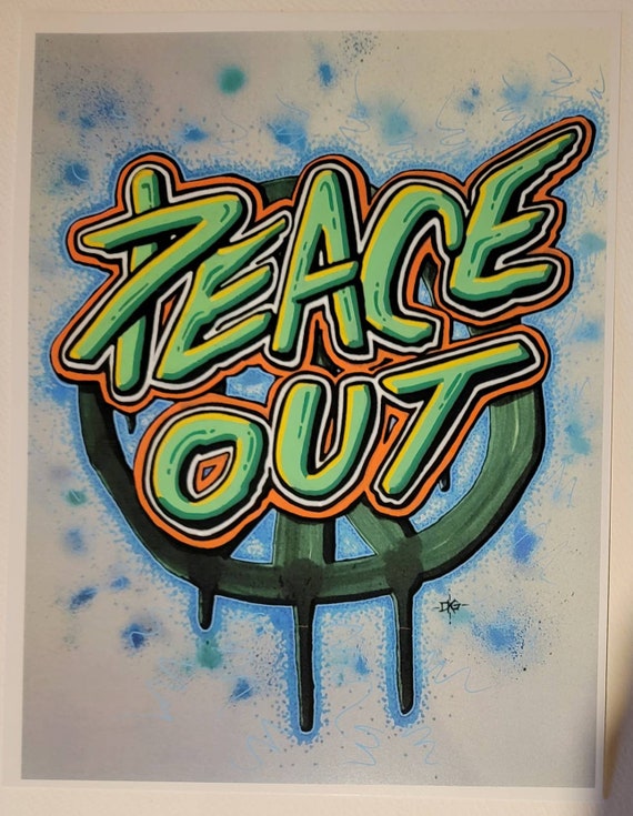 Easy Graffiti Drawings On Paper