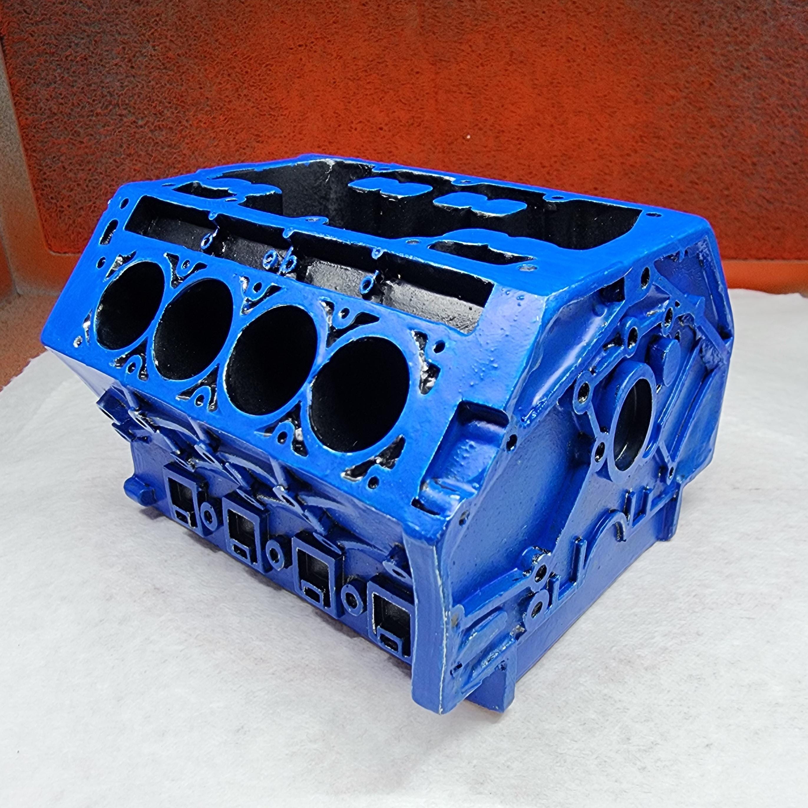 Ford Blue Engine Block Business Card, Post-it Note Pad and 8-hole Pen ...