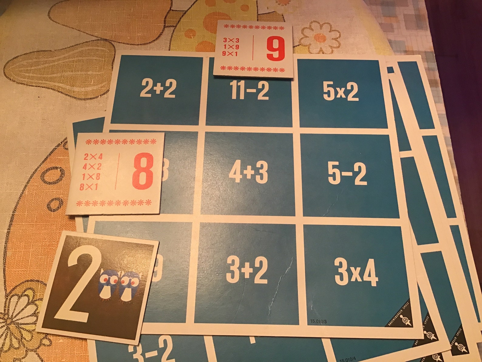 Game Memory Mid Century German Math Memory Game for Kids - Etsy