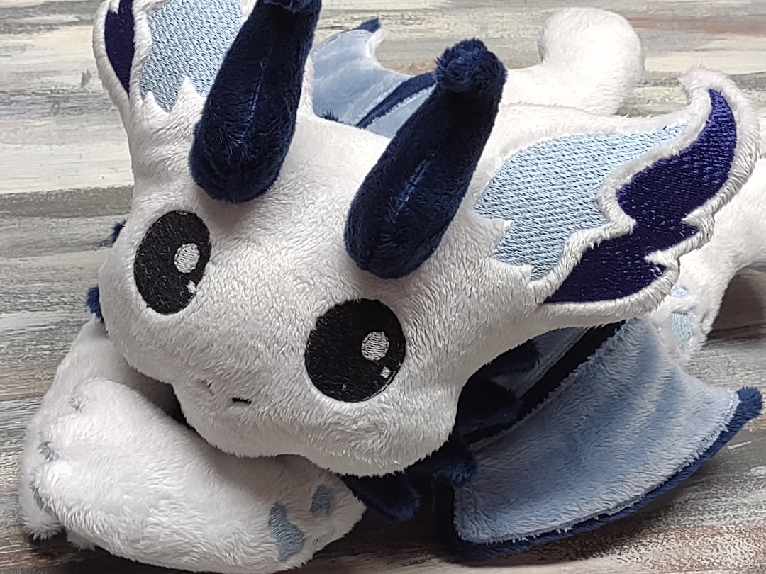 ICE DRAGON PLUSHIE Dragon Fans Unite With This Fierce Dragon Stuffed ...