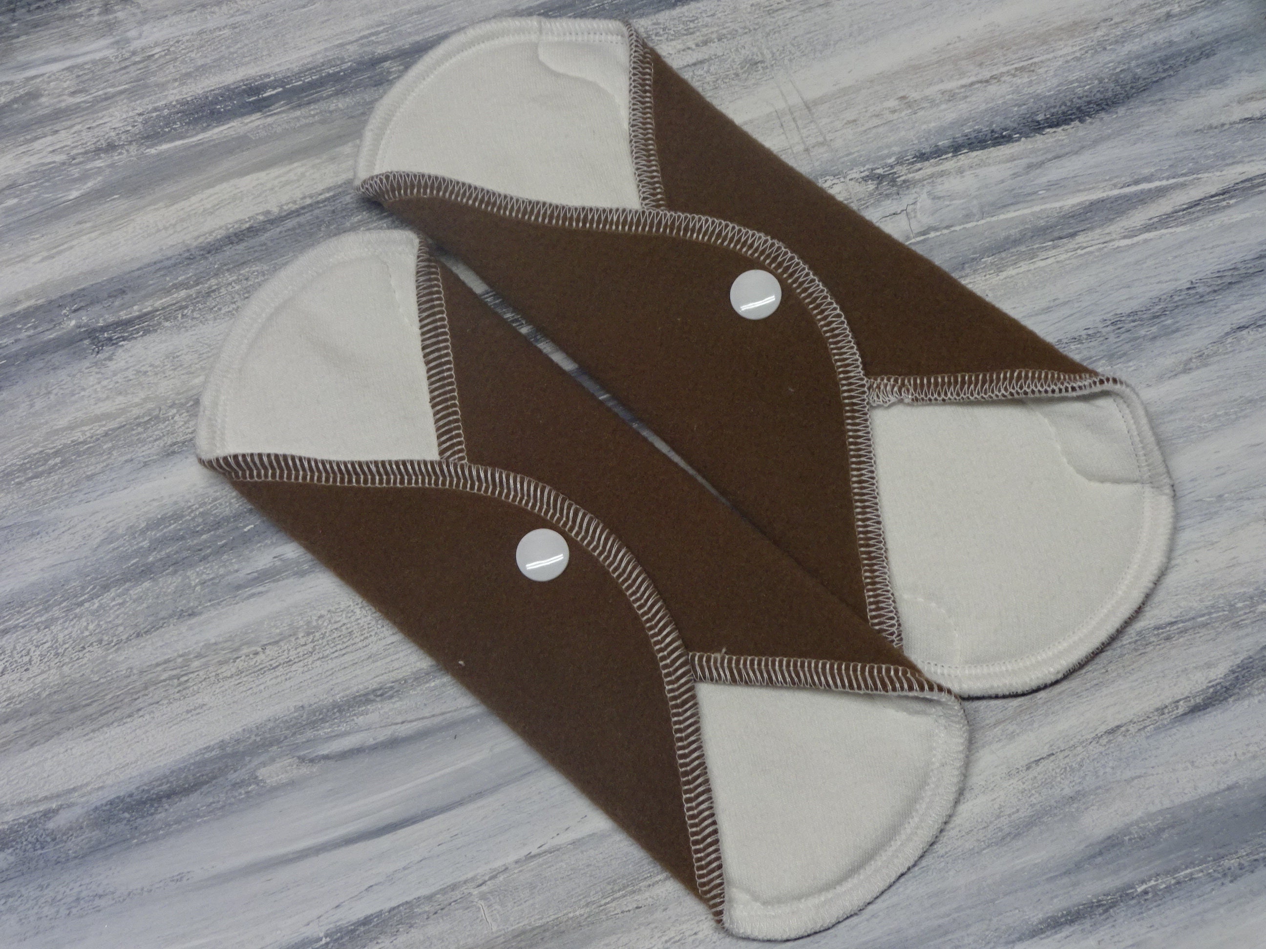 Set of 2 cloth pads ORGANIC CLOTH PADS csp mama pads washable reusable ...