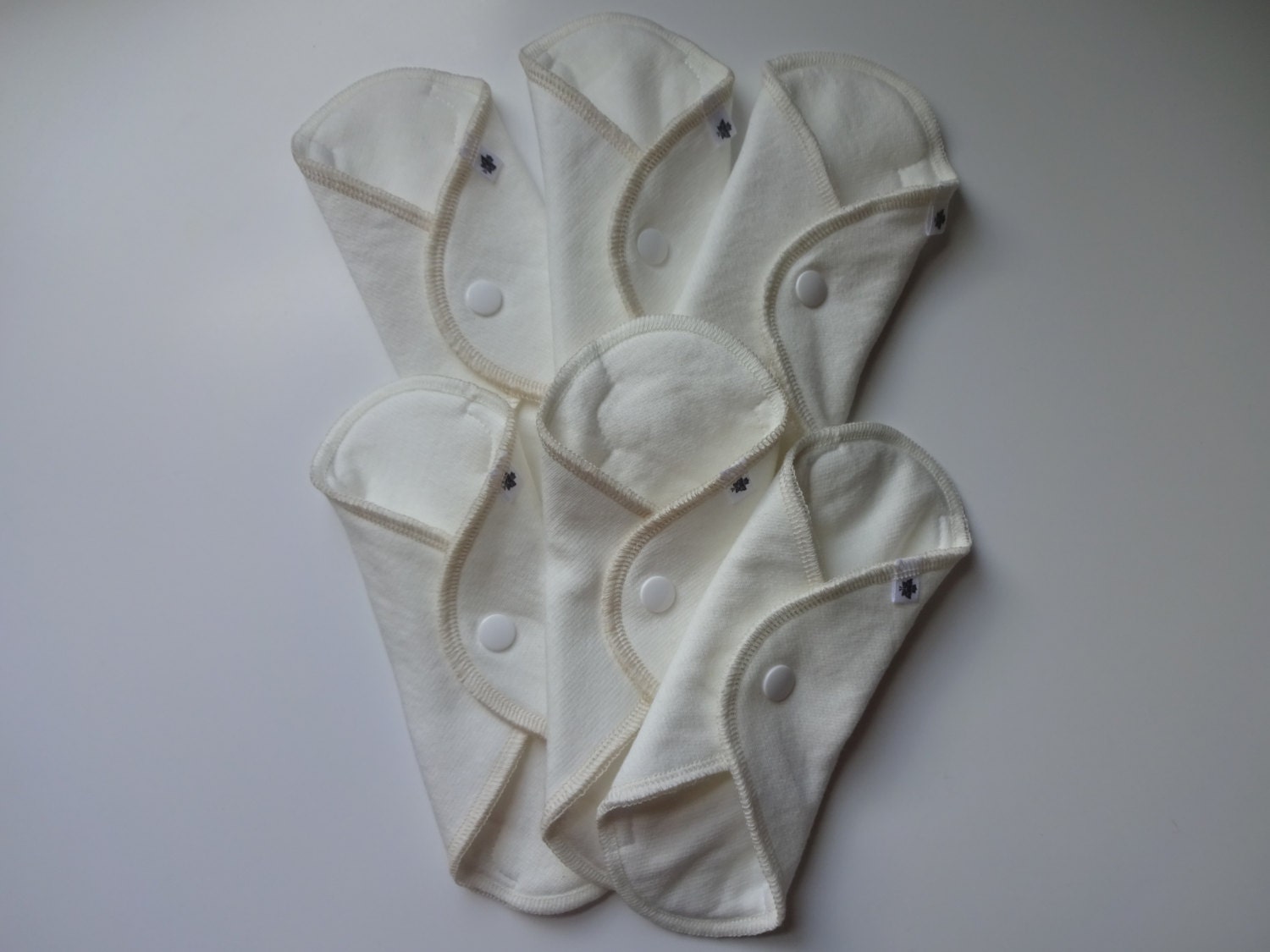 6,9,12 packs -Triple Layer ORGANIC Bamboo CLOTH PADS-With Or Without ...