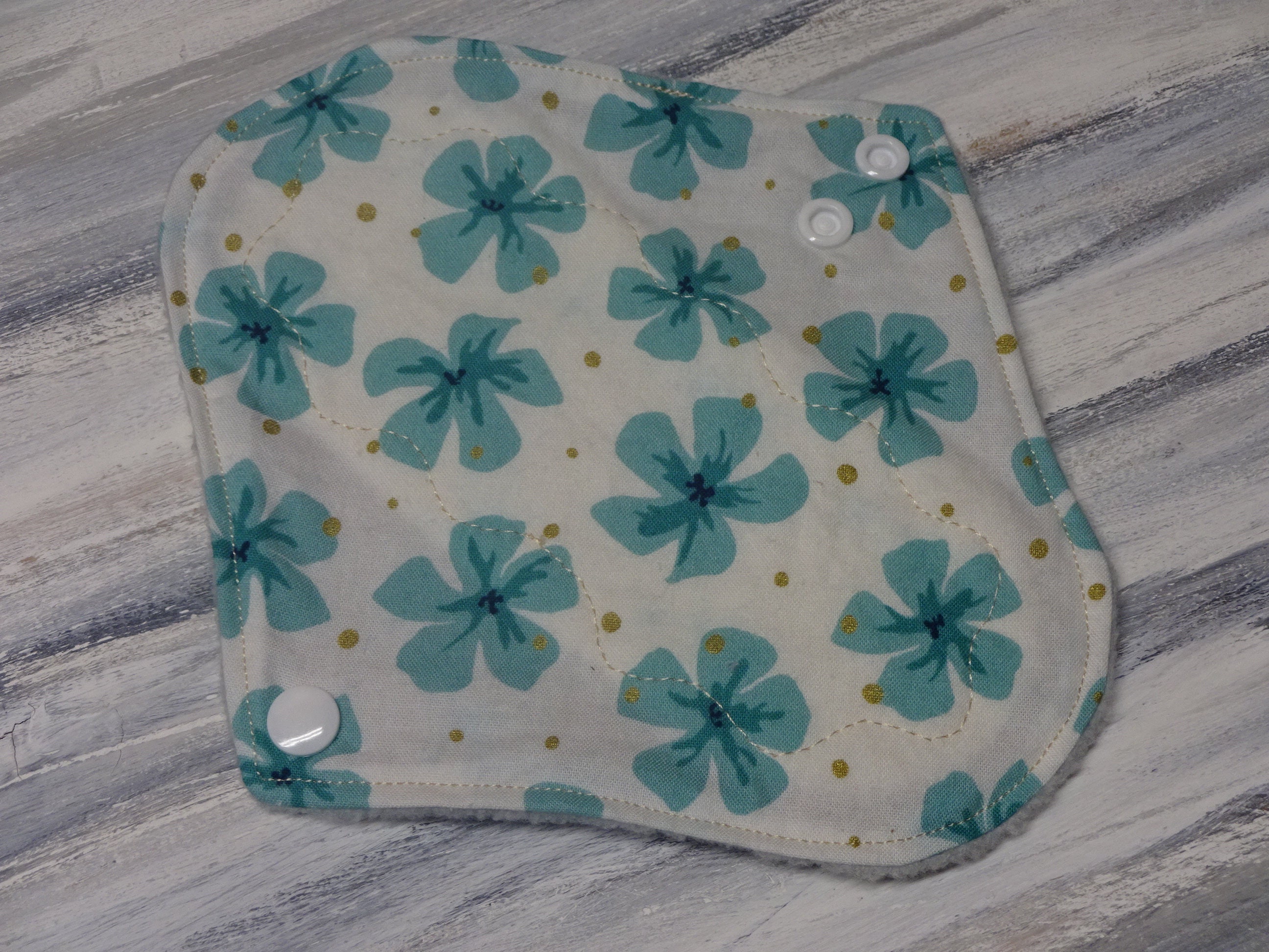 HEMP bamboo ORGANIC COTTON Cloth menstrual Pads With anti pill fleece ...