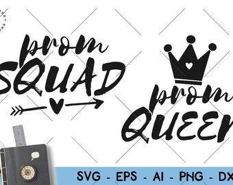 Prom svg | Etsy