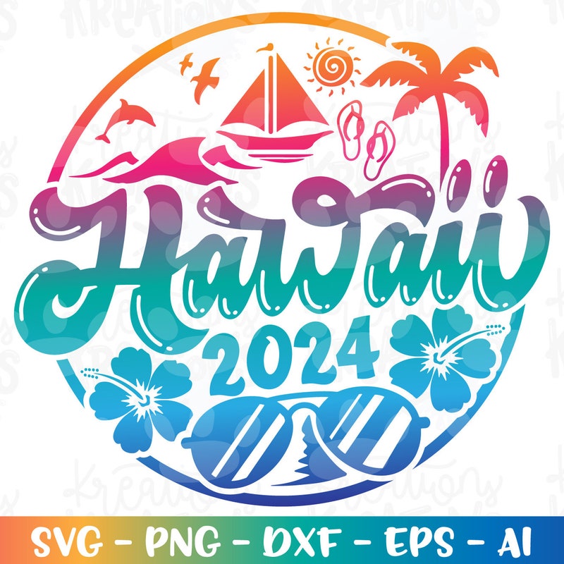 Hawaiian Svg File - Etsy