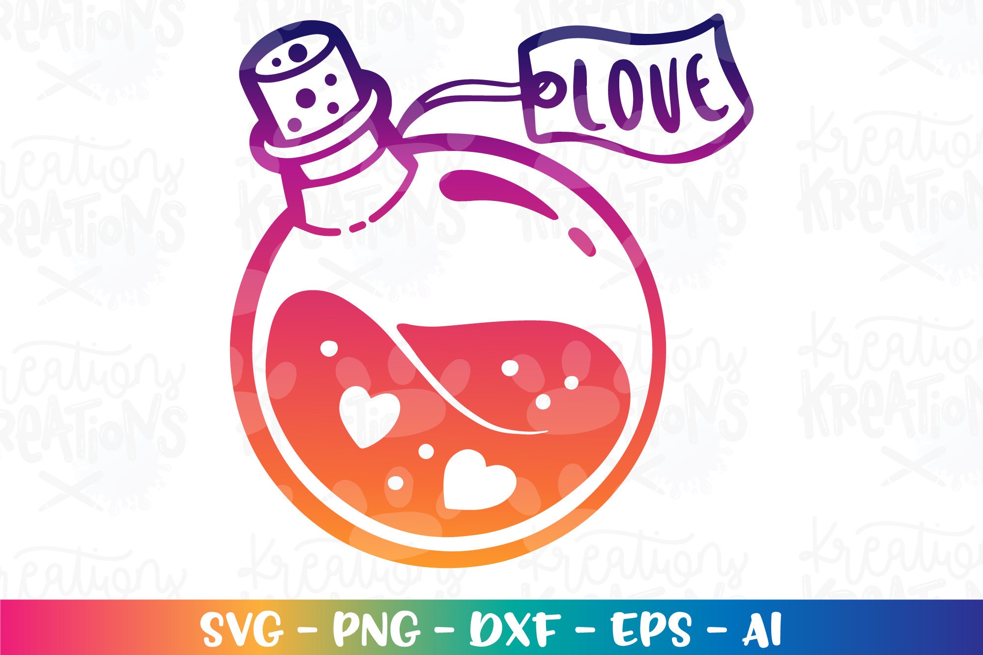 Love Potion SVG Valentine's Day Love Bottle Shirt Print - Etsy