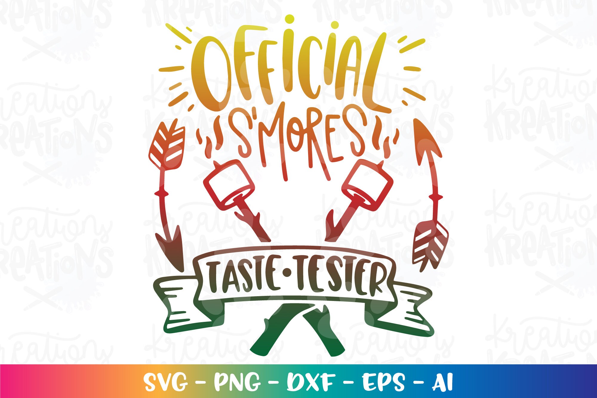Official S'mores Taste Tester SVG Camping Shirt Decal Print Iron on Cut ...
