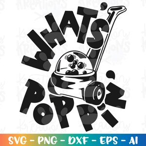 What's Poppin' Svg Playground Baby Design Cute Kids Print Iron on Cut ...