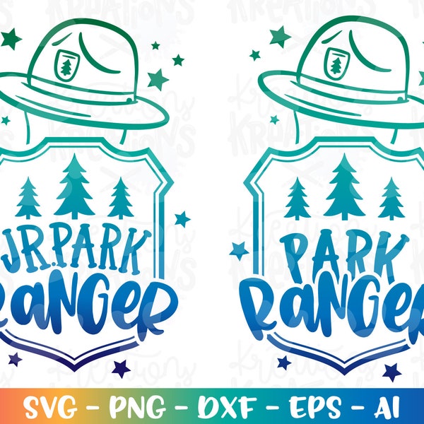 Park Ranger Svg - Etsy