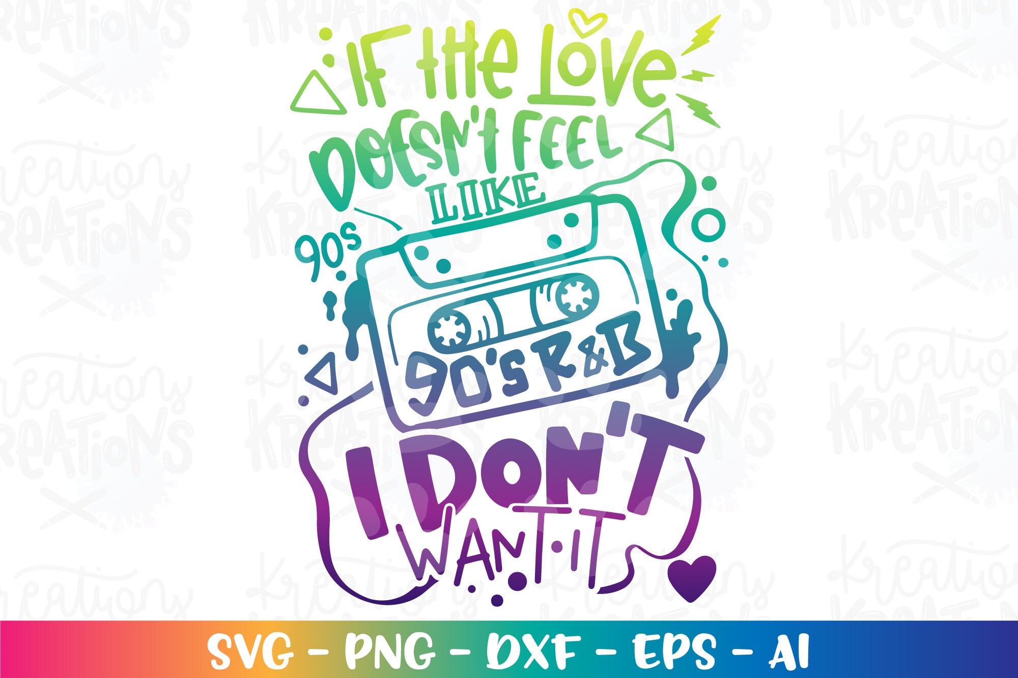 If the Love Doesn't Feel Like 90s R&B I Don't Want It - Etsy