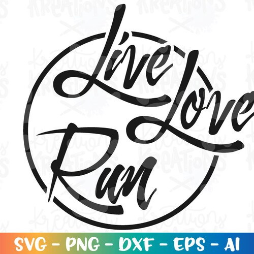 Runner Svg Run Heart Instant Download Running PNG Cut Files - Etsy