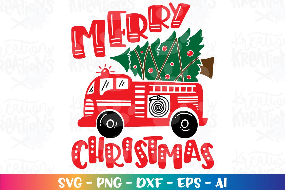Fire Department Christmas Clip Art