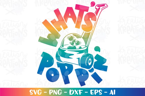 What's Poppin' Svg Playground Baby Design Cute Kids - Etsy