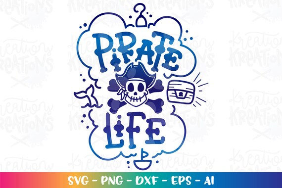 Pirate SVG Pirate Life Svg Kids Baby Boy Girl Newborn Cute | Etsy UK