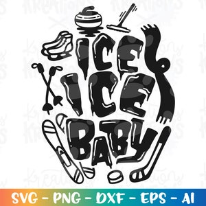 Winter Sports Svg Skiing Ice Skating Ice Hockey Snow Season Snowing ...