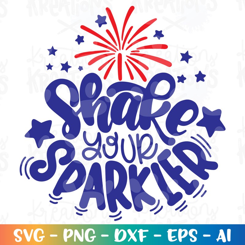 Sparkler Cards - Etsy