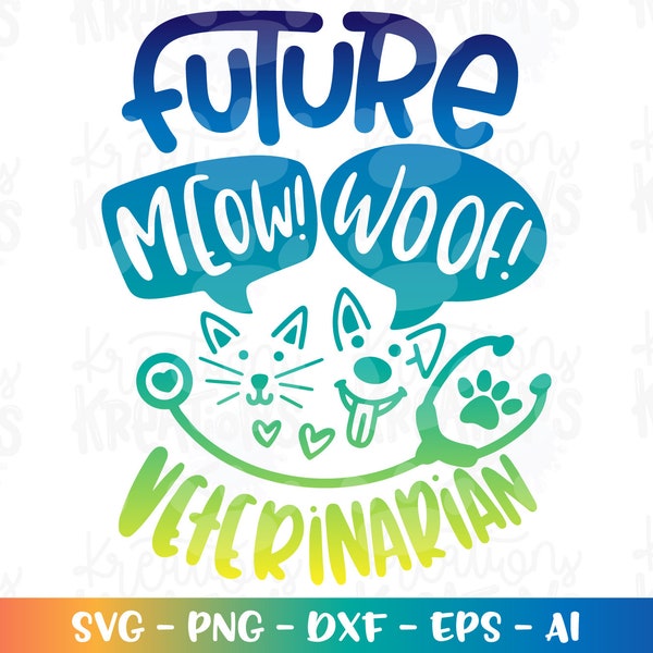 Future Veterinarian Svg - Etsy