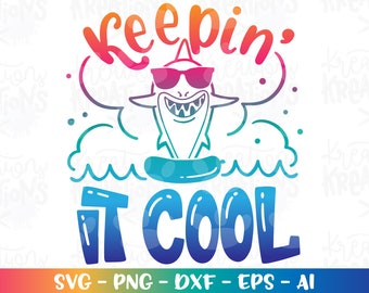 Chomp Chomp Shark Cutting File SVG DXF PNG Vector File - Etsy