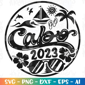 Cabo Svg Summer Beach Emblem Svg Family Friends Cousin Print - Etsy