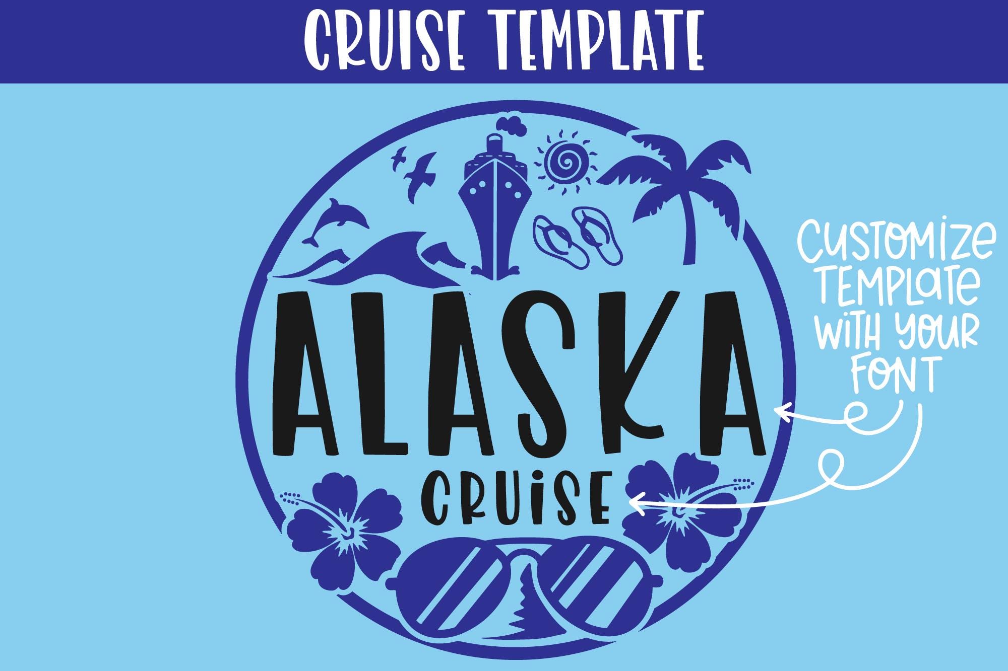 Alaska Cruise Font TTF & OTF Cruise Ship Font Sans Serif Circuit ...
